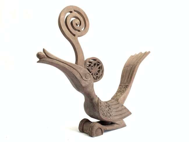 Bird Figurine 490mm Hornbill Statue Figure Figurine Sculpture Animal