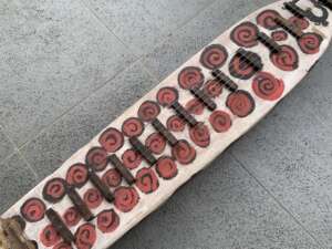 Vintage Guitar Borneo Sape Musical Traditional Tribal Instrument