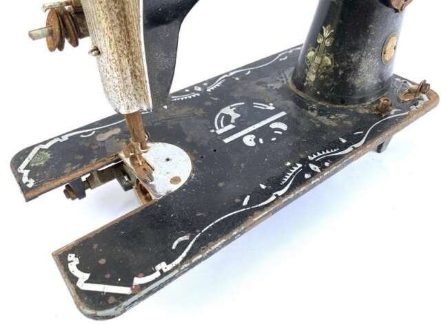 SEWING MACHINE VINTAGE Model 15NL Singer ISMACS Textile Stitch