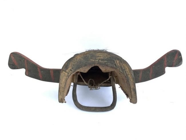 TRIBAL ARTICULATED MASK Bidayuh Dayak Borneo Wall Hanging