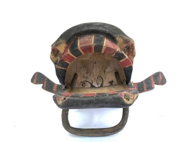 TRIBAL ARTICULATED MASK Bidayuh Dayak Borneo Wall Hanging