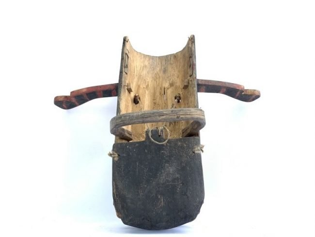 TRIBAL ARTICULATED MASK Bidayuh Dayak Borneo Wall Hanging