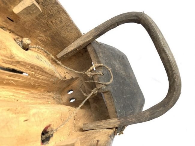 TRIBAL ARTICULATED MASK Bidayuh Dayak Borneo Wall Hanging